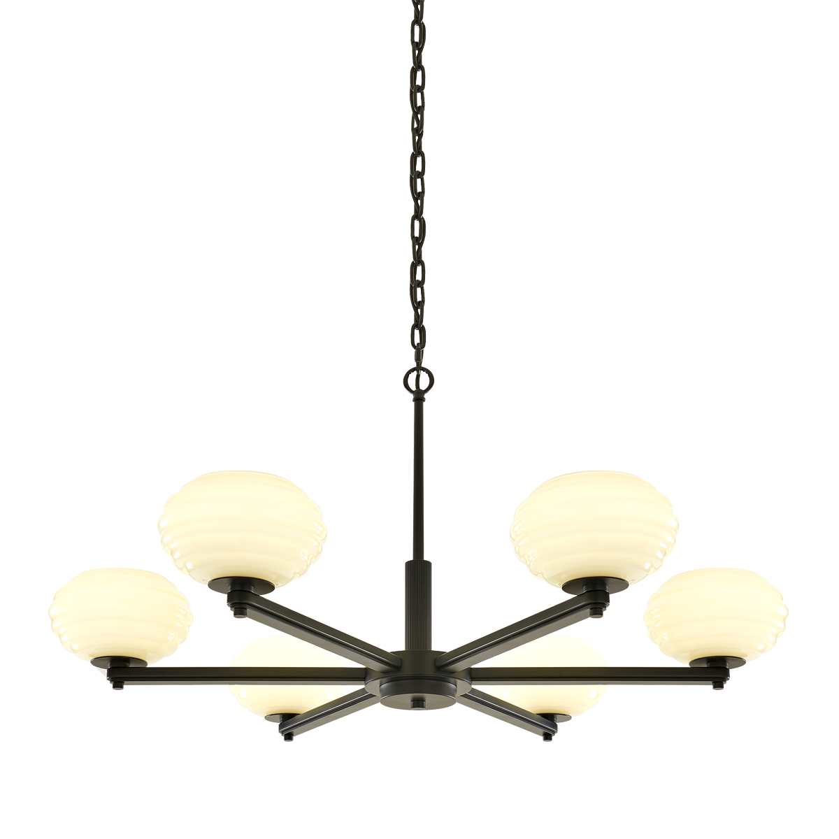 Hamilton Ceiling Light | HT/76/6/BL | Chelsom